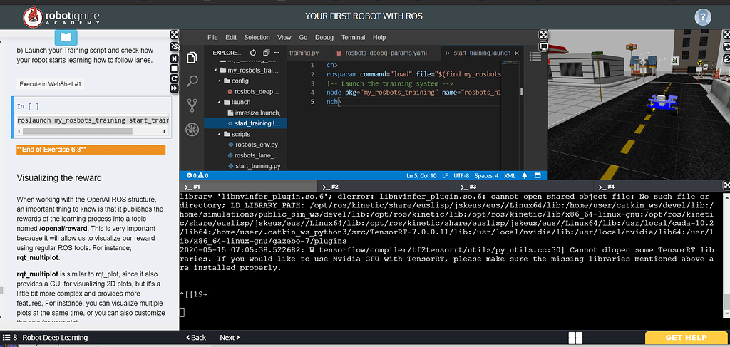 Robot Deep Learning Your First Robot With Ros Issues Encountered Your First Robot With Ros 8048