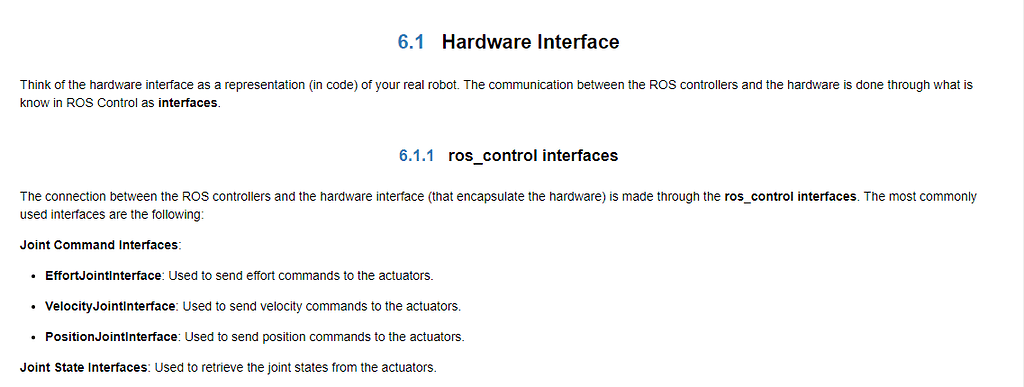 2 different explanantion for "hardware interface" in unit2 and unit 6 ...