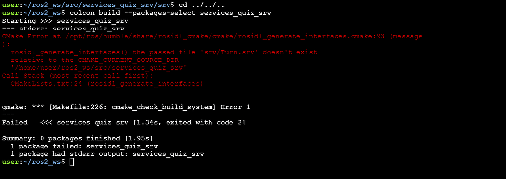 Services quiz section 4 - ROS2 Basics in 5 Days Humble (Python) - The Construct ROS Community