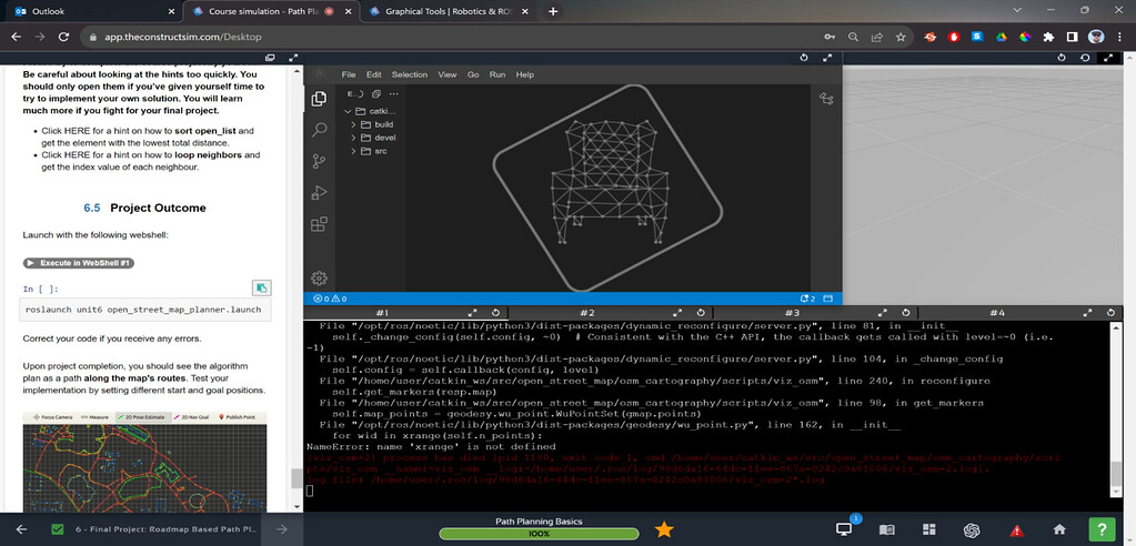 Error in Final Project: Roadmap Based Path Planning - Path Planning ...