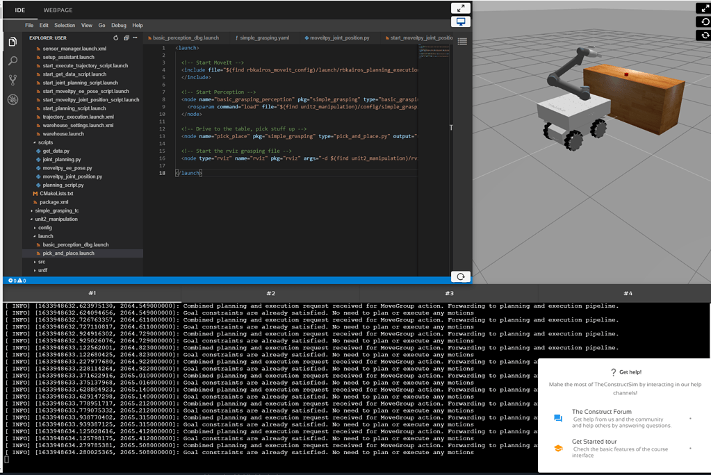 Reset the current systems - Mastering Mobile Manipulators - The ...
