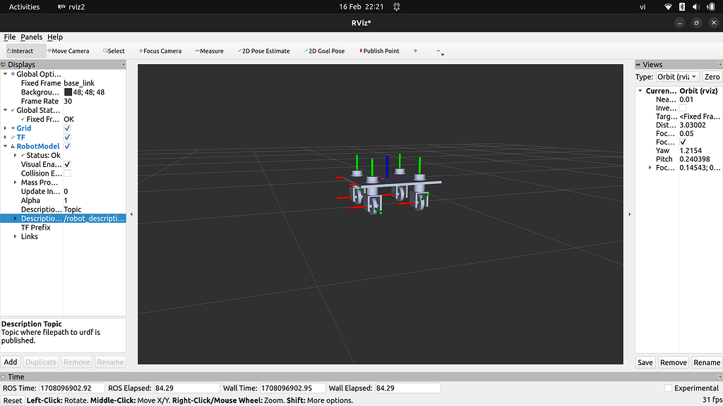 Problem In Spawning Urdf File Export From Solidworks To Gazebo With Ros2 Open Discussions