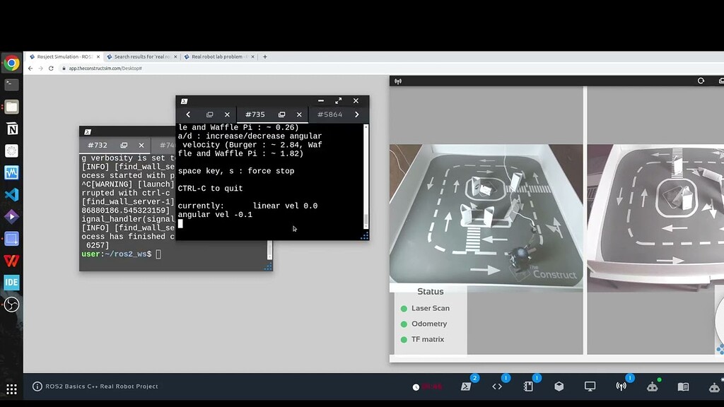 Problem With The Real Robot While Simulation Works Fine Ros2 In 5 Days C The Construct