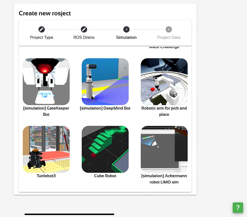 Creating A Rosject Ros2 Rosds Support The Construct Ros Community 