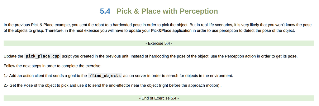 Ros2 Manipulation Basics Exercice 5 4 Correction Ros2 Manipulation Basics The Construct Ros