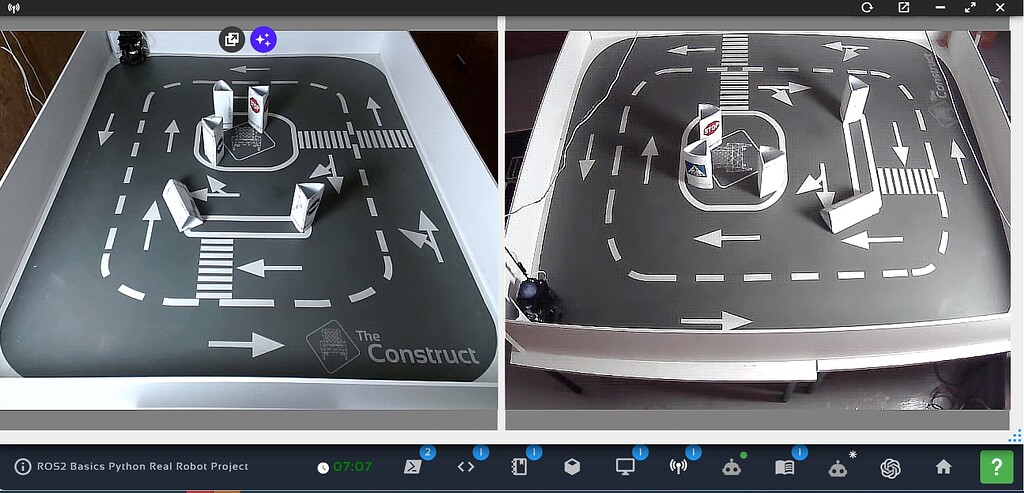 Real Robot is not loading a web shell/joystick - ROSDS Support - The Construct ROS Community