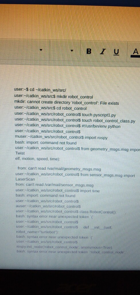 Exercise 2.1-Can't figure out what I'm doing - Python Basics For ...