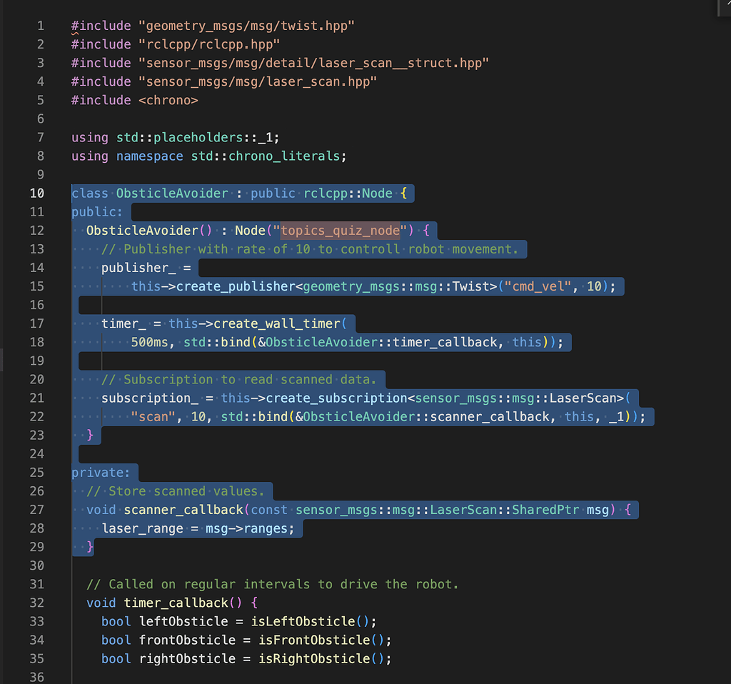 Topics quiz system is failing me - ROS2 Basics in 5 Days (C++) - The Construct ROS Community