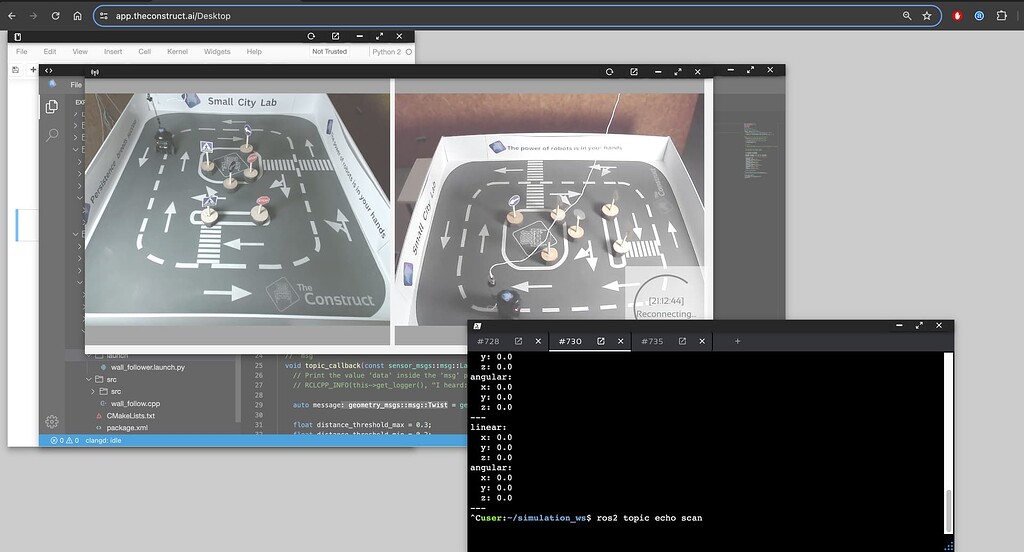 Real robot turtlebot - Not publishing to scan topic - ROSDS Support ...