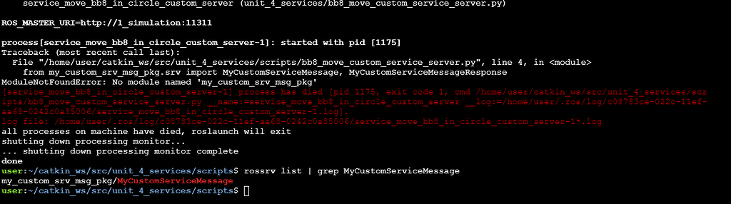 Custom messages/services messages never work - No module named - ROS ...