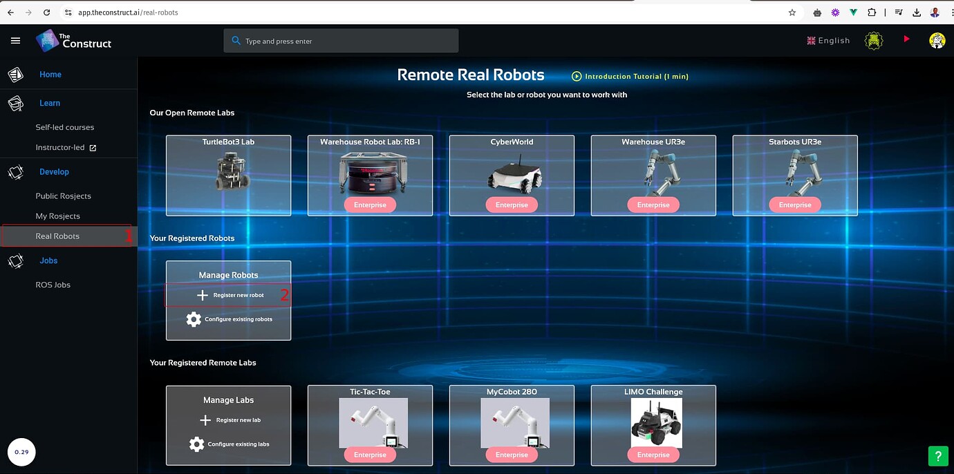 Connecting to a real robot - ROS2 Manipulation Basics - The Construct ...