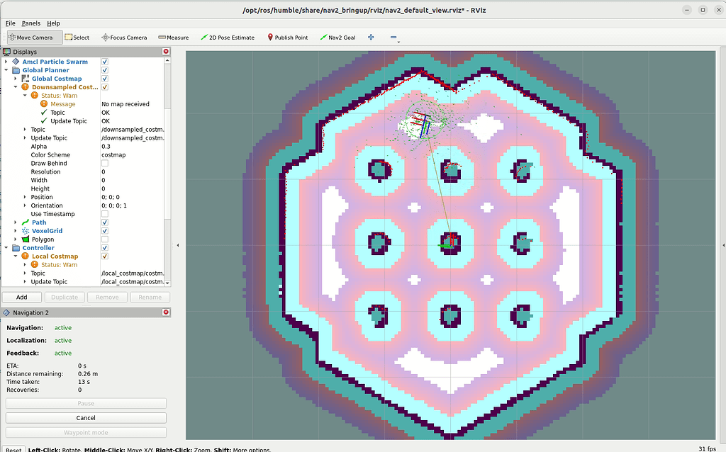 No load local costmap Nav2 Turtlebot3 - ROS2 Navigation Humble - The Construct ROS Community