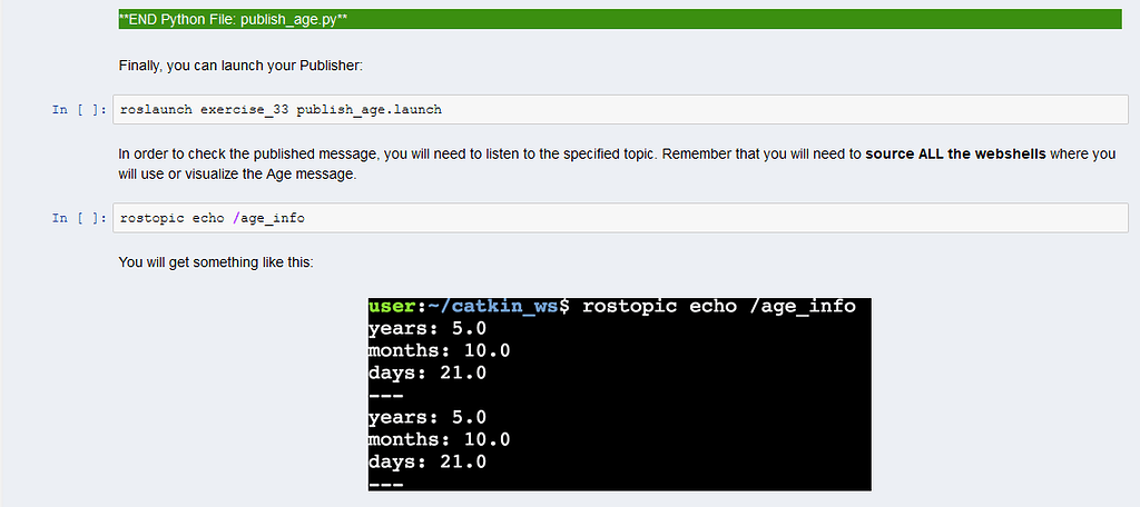 What does it mean to source all? - ROS Basics In 5 Days (Python) - The Construct ROS Community