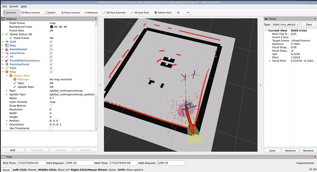 Costmap For Real Robot Project Ros2 Nav Ros2 Navigation The Construct Ros Community