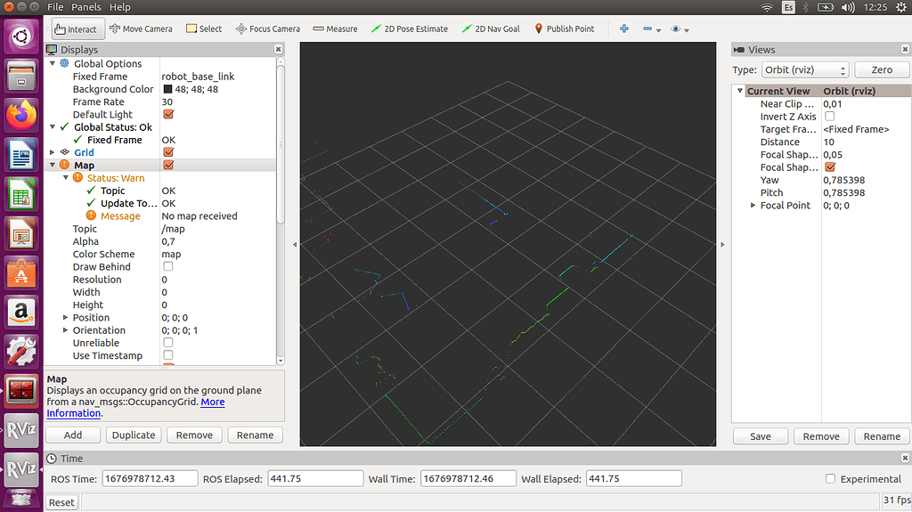 Issues with Mapping SUMMIT HL - Mastering with ROS - SUMMITXL - The Construct ROS Community