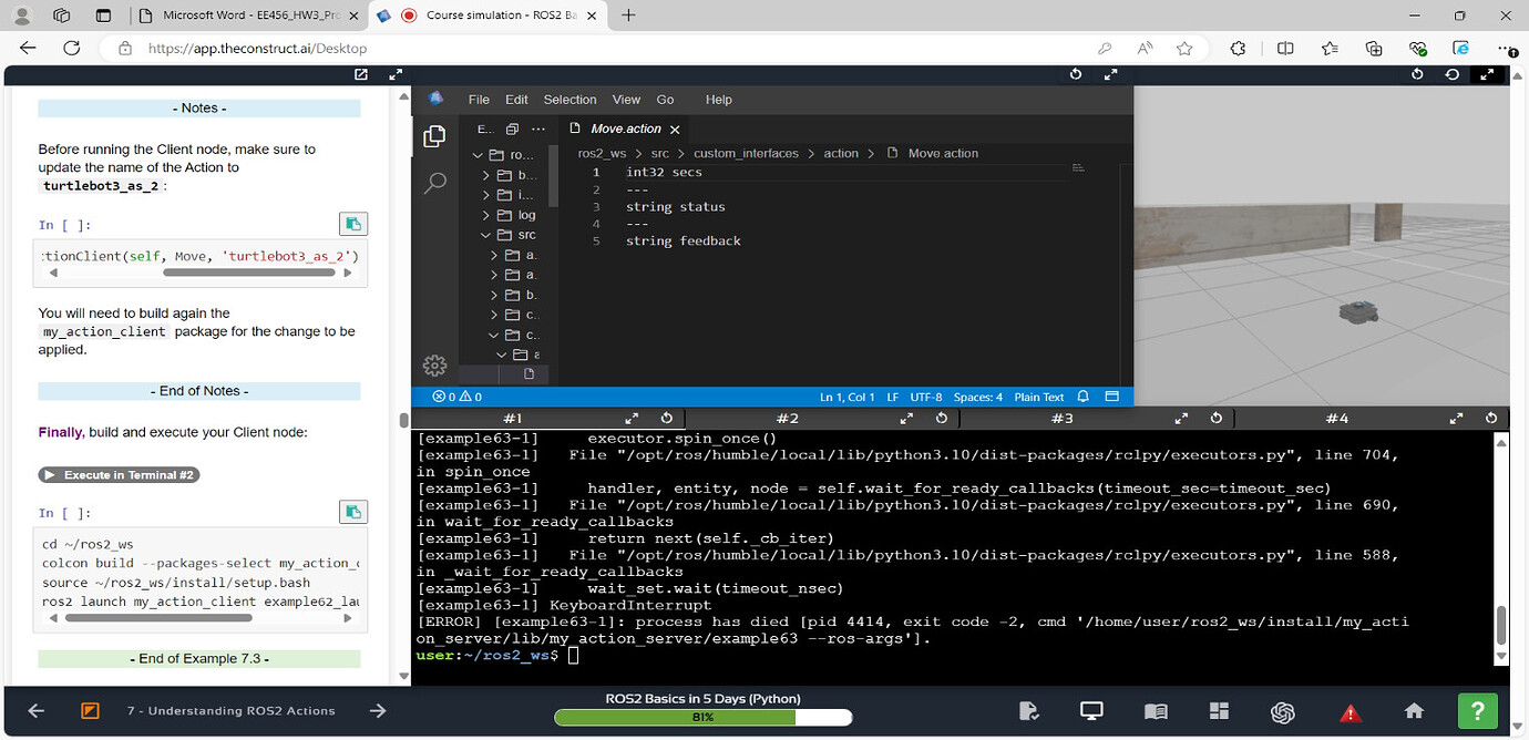 [Bug] actions custom interface bug - ROS2 Basics in 5 Days Humble ...