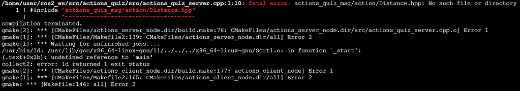 Custom Action Interface not detected when compiling - The Construct ROS ... Custom Action Interface not detected when compiling - The Construct ROS ...