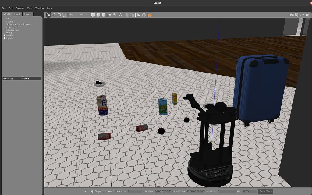 My local simulation not loading correctly as a rosject - ROSDS Support - The Construct ROS Community
