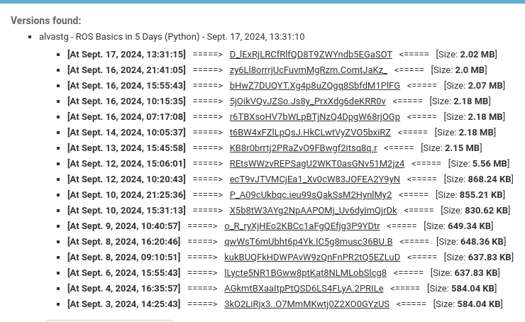 Accidentally removed src-folder - ROS Basics In 5 Days (Python) - The ...